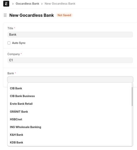 Erpnext Gocardless Bank Integration Backendo Erpnext Odoo Ecommerce Shopify N8n Mautic