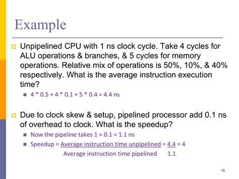 CPU Pipelining And Hazards An Introduction PPT