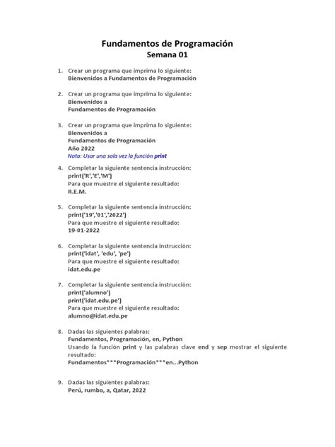 ejercicios python pdf computadoras