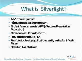 Silverlight Demos For Beginners PPT