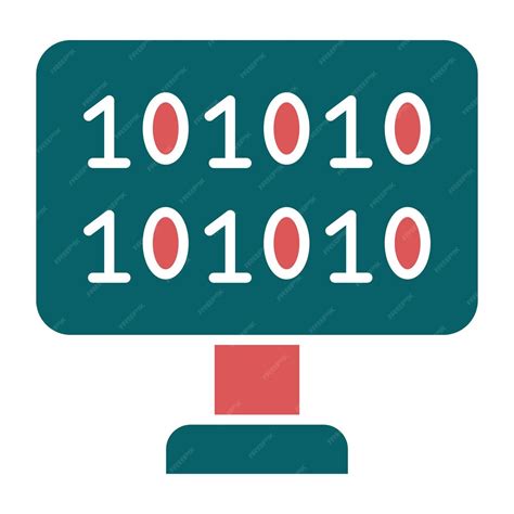 Premium Vector Vector Design Binary Code Icon Style