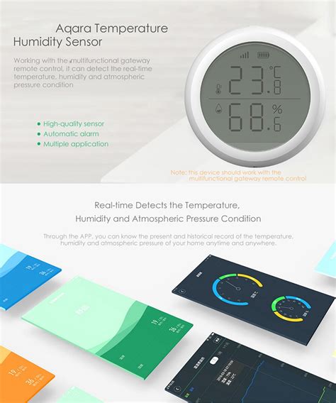 Tuya Zigbee Smart Home Temperature And Humidity Sensor With Led Screen