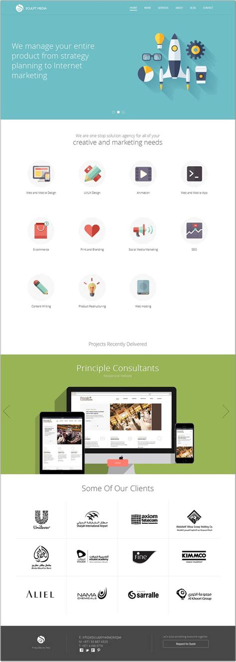 latest user interface design inspiration for web and mobile web