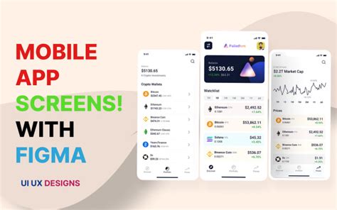 Create Mobile App Screens Ui Ux Design In Figma By Najamshah1214 Fiverr