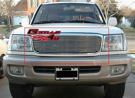 Тюнинг Land Cruiser 100 98-02 Решетка радиатора алюминий - AGS Tuning