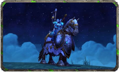 Crusaders Black Warhorse Mount Bestwowaccounts