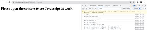Github Marciacofbconsole Finances