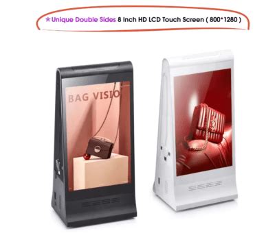 Dual Inch LCD Touch Screen Android Table Advertising Player FYD PX Funsuper