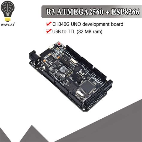 Mega2560 Wifi R3 Atmega2560esp8266 32mb Memory Usb Ttl Ch340g