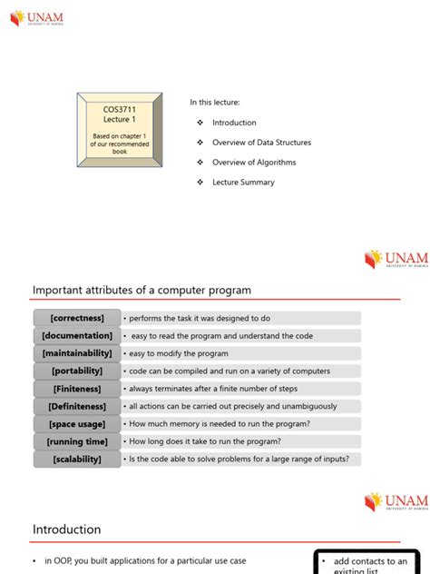 Lecture 1 - Introduction | Download Free PDF | Algorithms | Data Structure