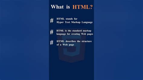 What Is Html Html Tutorial For Beginnerhtml Htmltutorial Webdevelopment Programming