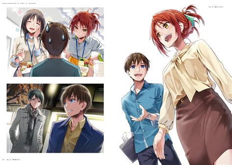 「画集『ぼくたちのリメイク えれっとアートワークス』は明日発売 「いってらっし」『ぼくたちのリメイク』公式最終12巻3月25日発売中！のイラスト