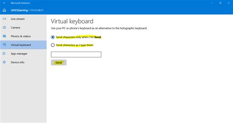 user input entering data to a hololens application stack overflow
