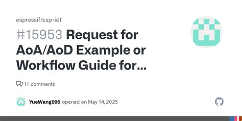 Request For Aoaaod Example Or Workflow Guide For Esp32 C3 With Nimble