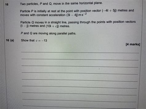 [a level maths vectors] the solution for this question states that the