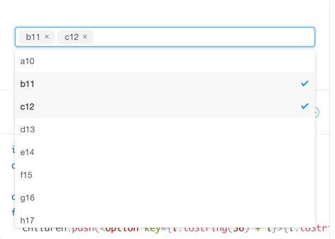 Antd Select多选的时候如何不让值放进input里面？ Segmentfault 思否