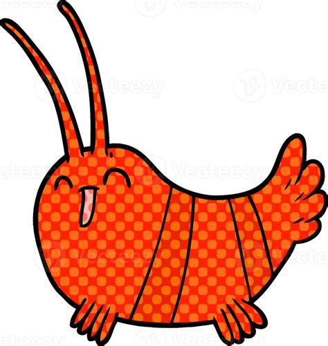 Cartoon Crayfish Drawing 47100801 Png