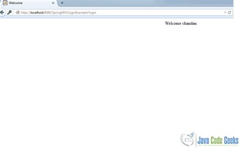 Spring Mvc Login Example Java Code Geeks