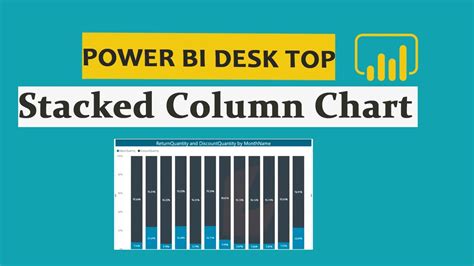 How To Create 100 Stacked Column Chart In Power Bi Desktop In Telugu Part 9 YouTube