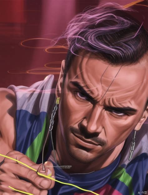 Sd15卡通肌肉男 Comfyui Workflow Tensorart