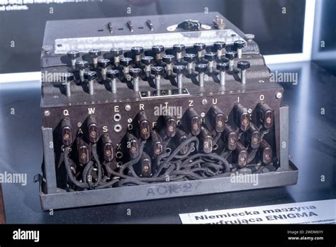 Enigma Machine Legendary Encryption Device Used To Decode Enemy