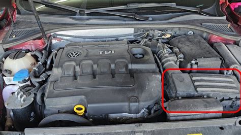 2015 B7 Volkswagen Passat Tdi Air Filter Replacement Youtube