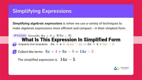 Mastering Algebraic Expression Simplification A Comprehensive Guide To