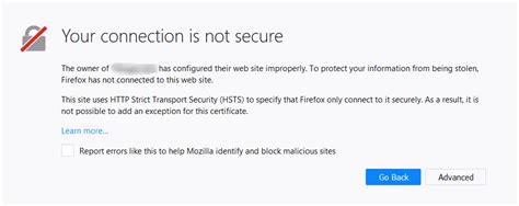Firefox Connection Is Not Secure Error On Xampp Local Host Stack