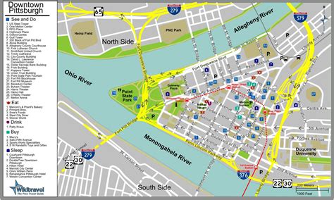 Large Pittsburgh Maps for Free Download and Print | High-Resolution and Detailed Maps