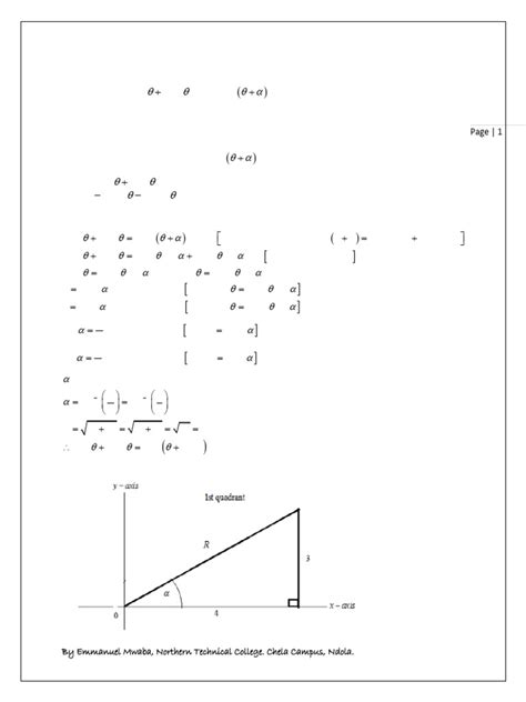 06 Trigonometry Conversion Of Trig Equations 1 Pdf Complex Analysis Algebra