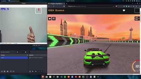 Hand Gesture Joystick Using Opencv Computer Vision Project Youtube