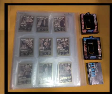 Wwe Slam Attax Topps Sabritas Set 228 Tarjetas Con Extras Rey Misterio