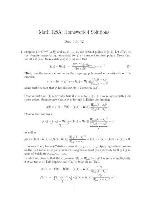 Homework 4 Solutions Pdf Abstract Algebra Theoretical Computer Science