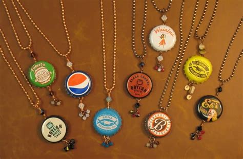 Diy Bottle Cap Jewelry By Cassandra Millard