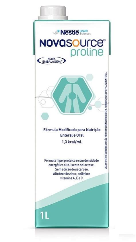 Novasource Proline Nestlé Sem Sabor 1l Le Farma