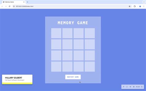 hillary g on linkedin created a game using vanilla javascript it s a fun and challenging way to…