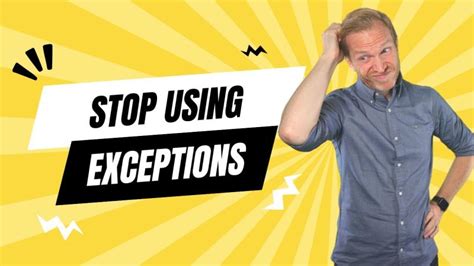 Stop Using Exceptions In C Heres Why And What To Do Instead Crippe Alm