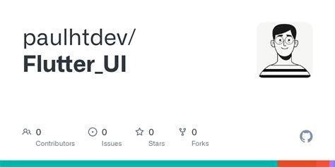 GitHub Paulhtdev Flutter UI