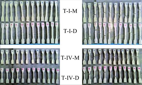 Specimen Photos Before And After Test Sets Download Scientific Diagram