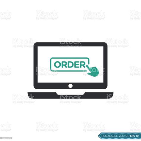 전자 상거래 아이콘 벡터 템플릿입니다 온라인 구매 클릭 포인터 플랫 디자인 Po에 대한 스톡 벡터 아트 및 기타 이미지 Po 개념 개념 기호 Istock