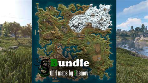 Bundle Of 4 Maps 2500 Size 2 Custom Maps By Shemov Monuments