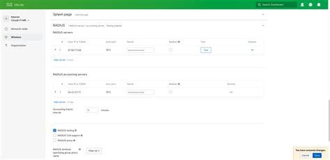 How To Enable Cloudi Fi With Cisco Meraki Mr With Radius Cloudi Fi Knowledge Base