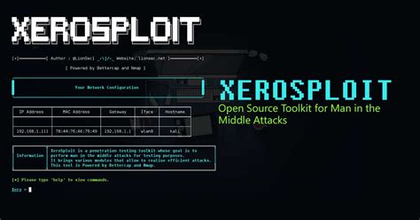Xerosploit Open Source Toolkit For Man In The Middle Attacks Hacking