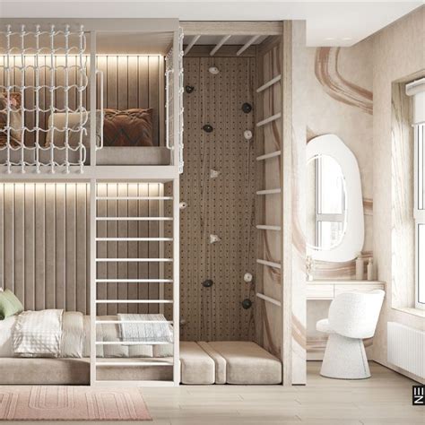 ЖК Клевер парк для Екатерины и Дмитрия • Дизайн детской комнаты Интерьер детской Дизайн