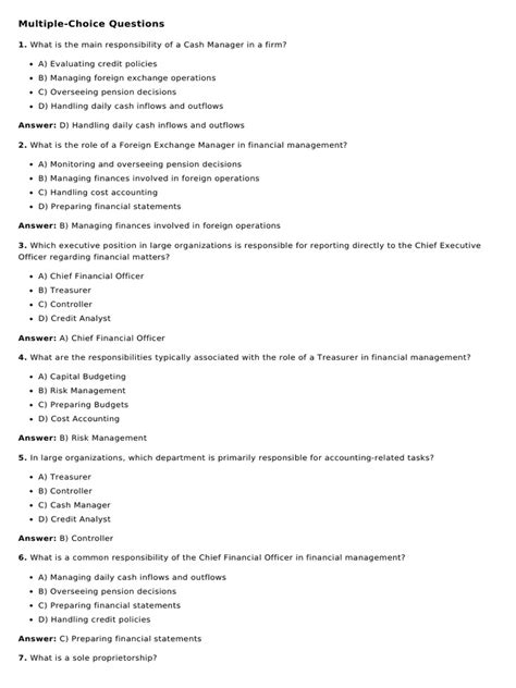 8414 Unit 1 Mcqs Merged Compressed Pdf Dividend Financial Markets