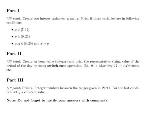 Solved Point Create Two Integer Variables X And Y Chegg Com
