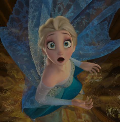 A Shocked Elsa R Frozen