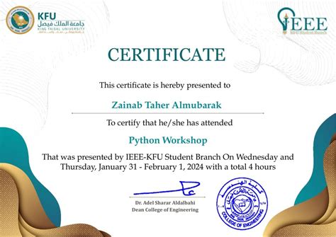 Zainab Almubarak On Linkedin I Had The Pleasure Of Attending A Python Workshop Presented By Ieee