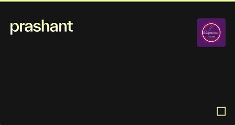 Prashant Codesandbox