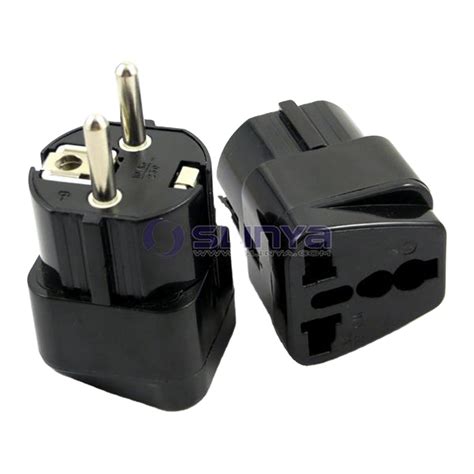 현대 접지 범용 Schuko 플러그 어댑터 유형 Ef 독일프랑스유럽러시아 및 기타 Buy Schuko 플러그 어댑터 플러그 어댑터schuko 플러그